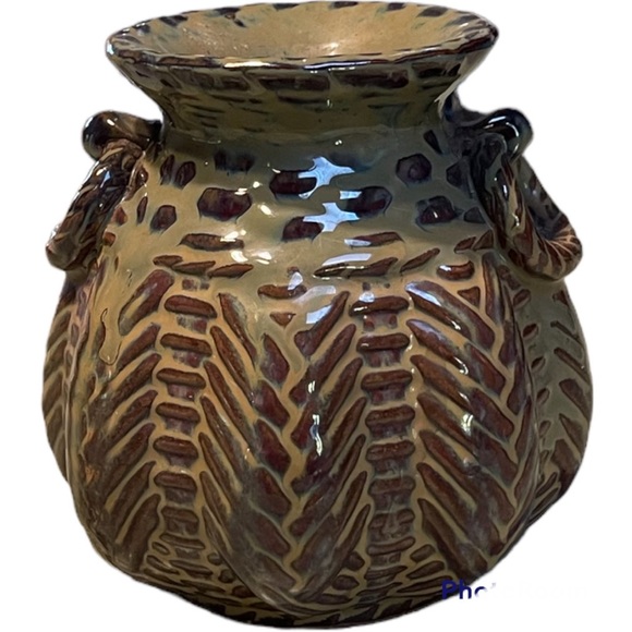 Accents | Vintage Short Pottery Vase | Poshmark